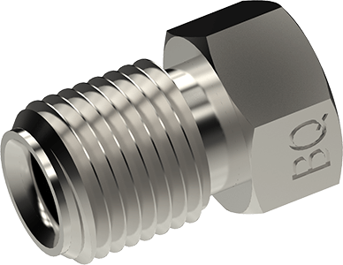 Male Tube Nut (BQ4511SS) – BrakeQuip